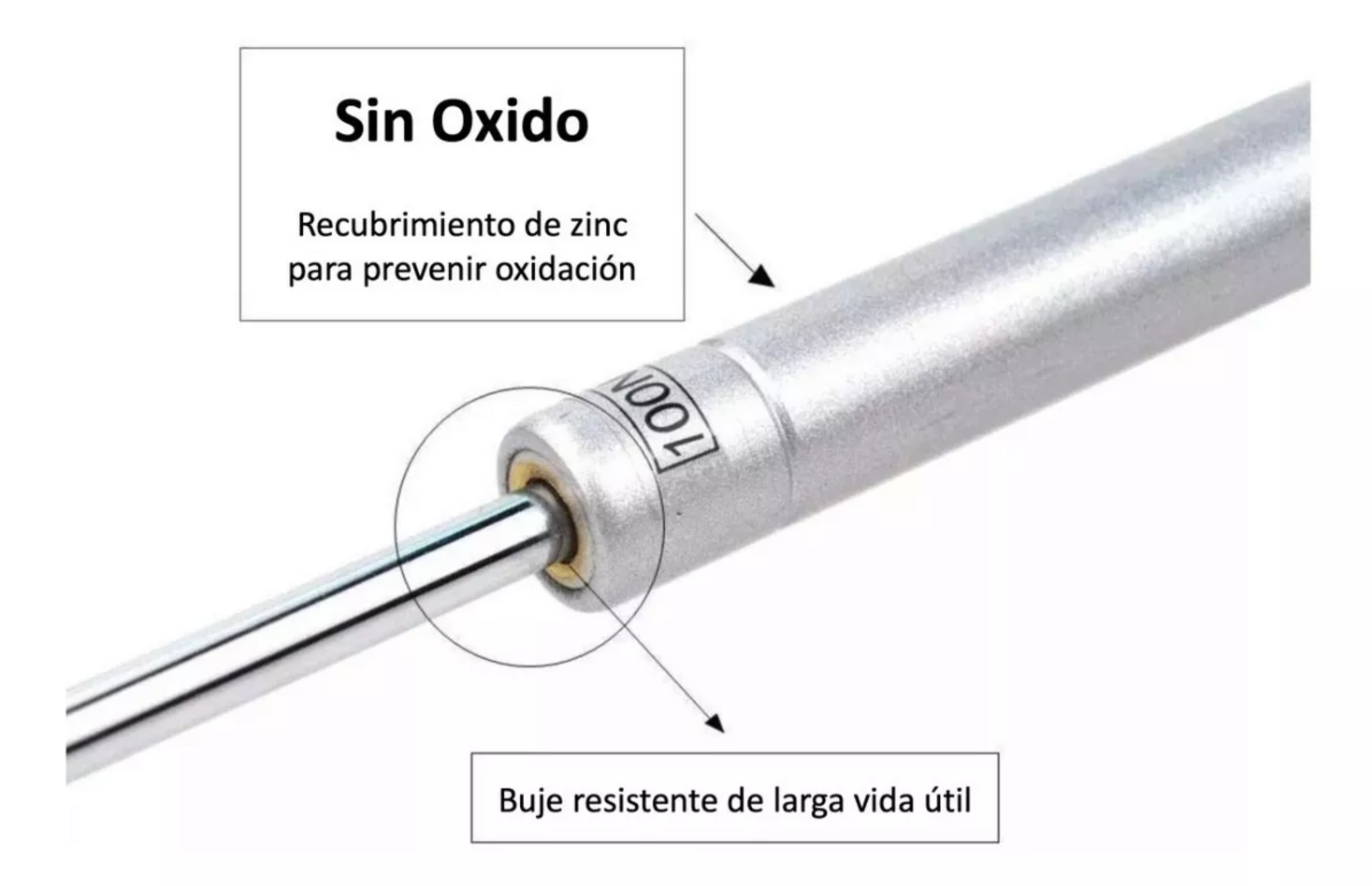 Inicio Piston neumático 15KG 150N